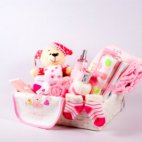 "Winning Combo" birth gift for girls - סלסלהלי